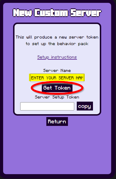 Bedrock Spawns Config - Hatter's Place