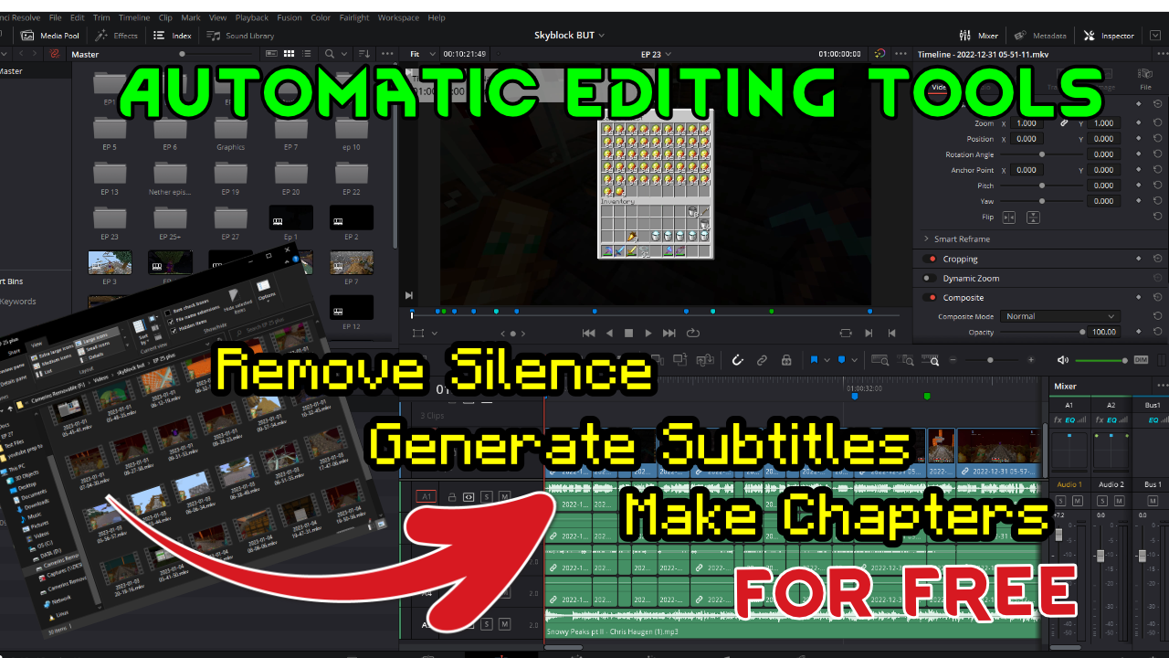 YouTube Automatic Editing and Publishing Tool - Hatter's Place
