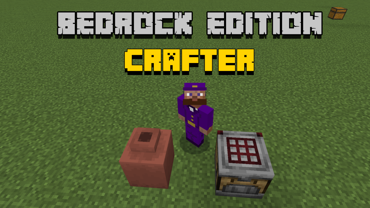 Minecraft Bedrock 1.21 Preview crafter - Hatter's Place